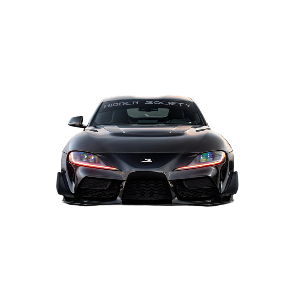 CSL Style Headlight DRL RGB LED Module Set - Toyota A90 GR Supra – ENG Custom