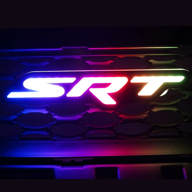 Dodge Mopar SRT RGB Flow Series LED Badge Emblem Logo – ENG Custom